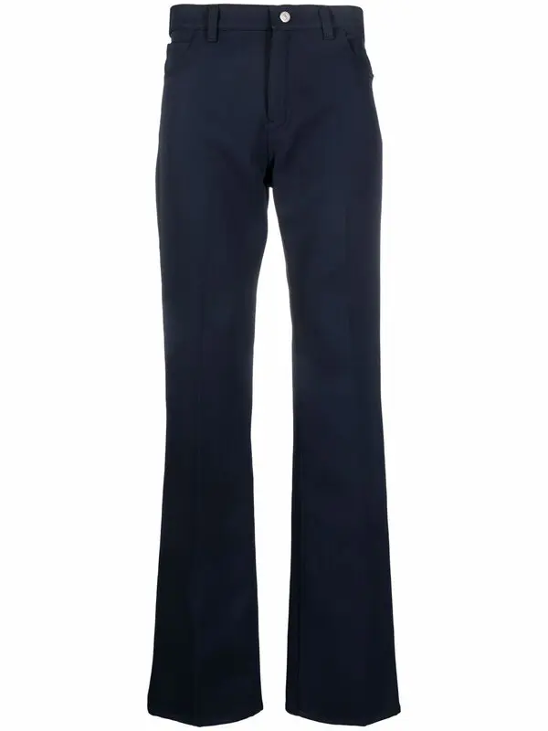 COURREGES High-waisted Straight-leg Trousers