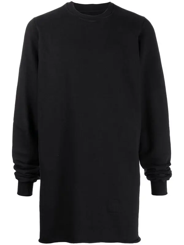 Rick Owens Cotton Cut-out Sweatshirt