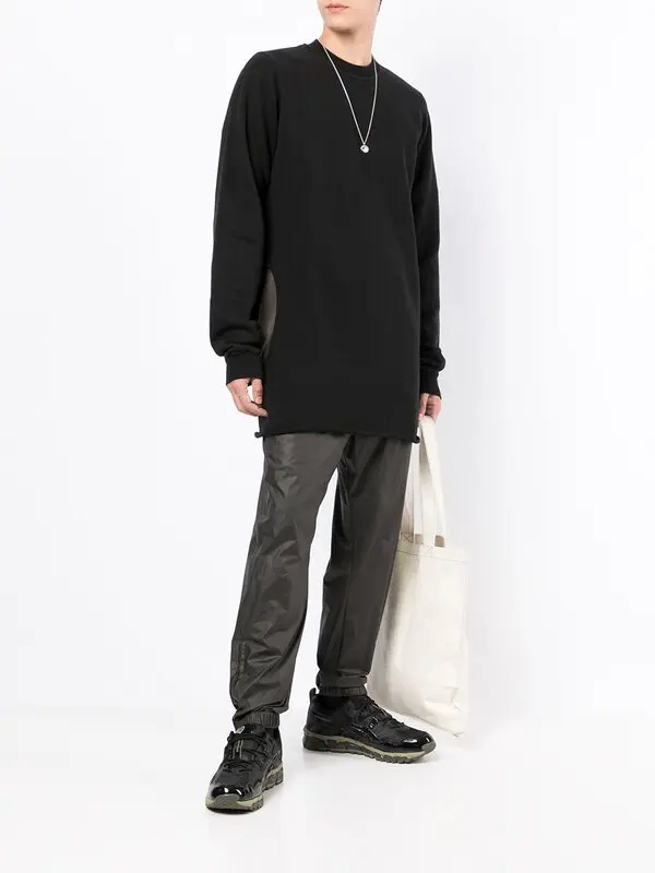 Rick Owens Cotton Cut-out Sweatshirt