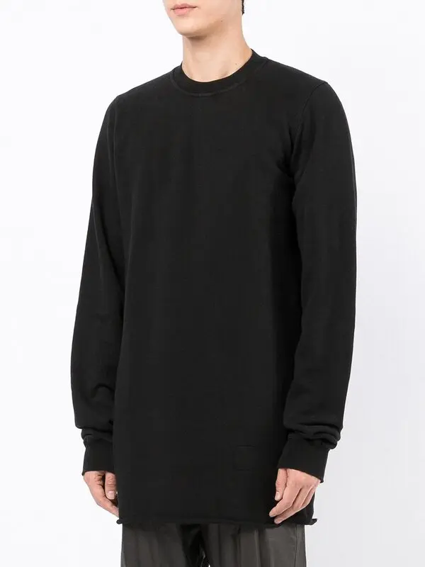 Rick Owens Cotton Cut-out Sweatshirt