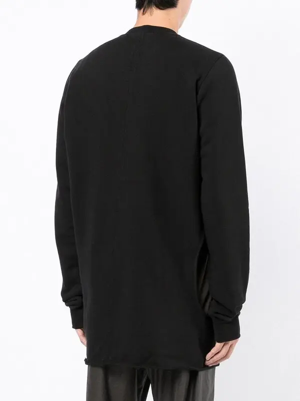 Rick Owens Cotton Cut-out Sweatshirt