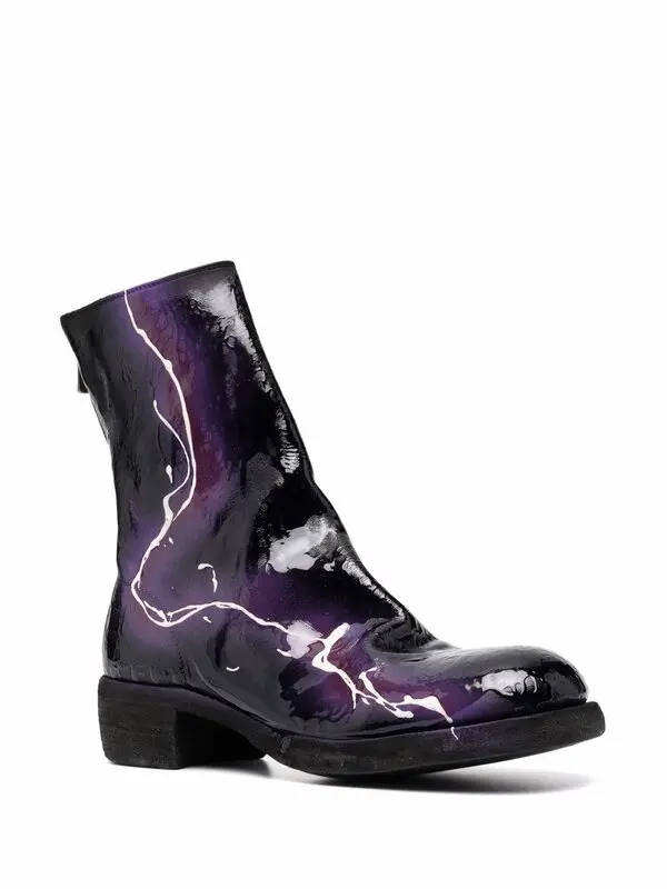 Guidi High-shine Ankle Boots