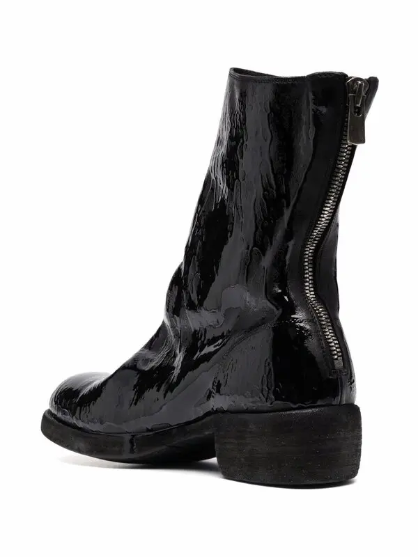 Guidi High-shine Ankle Boots