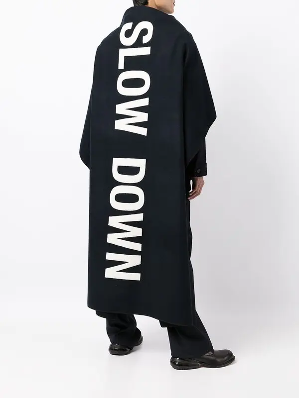 UNIFORME Slow Down-print Scarf
