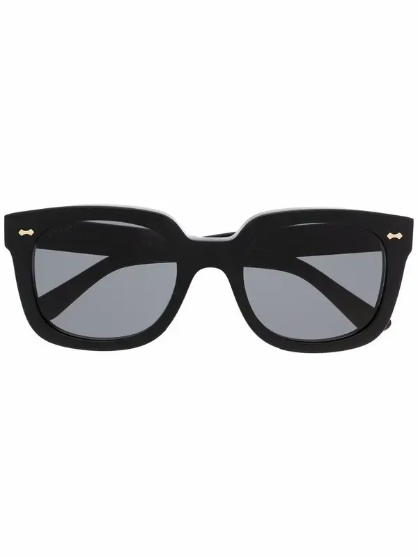Gucci Square-frame Sunglasses - Black
