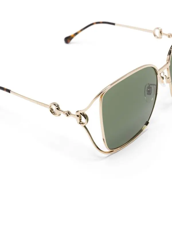 Gucci Horsebit-detail Sunglasses