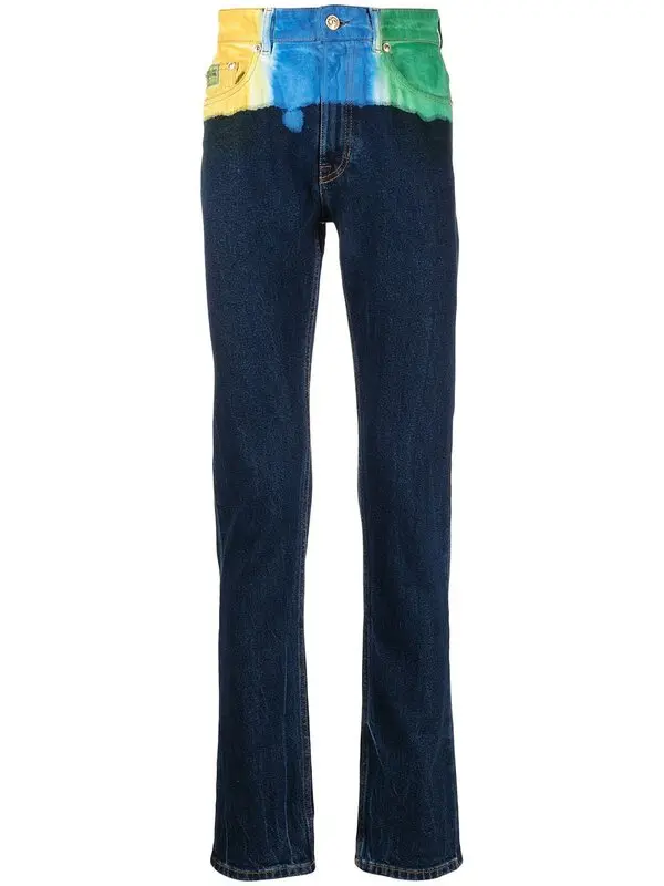 Versace Colour-block Jeans
