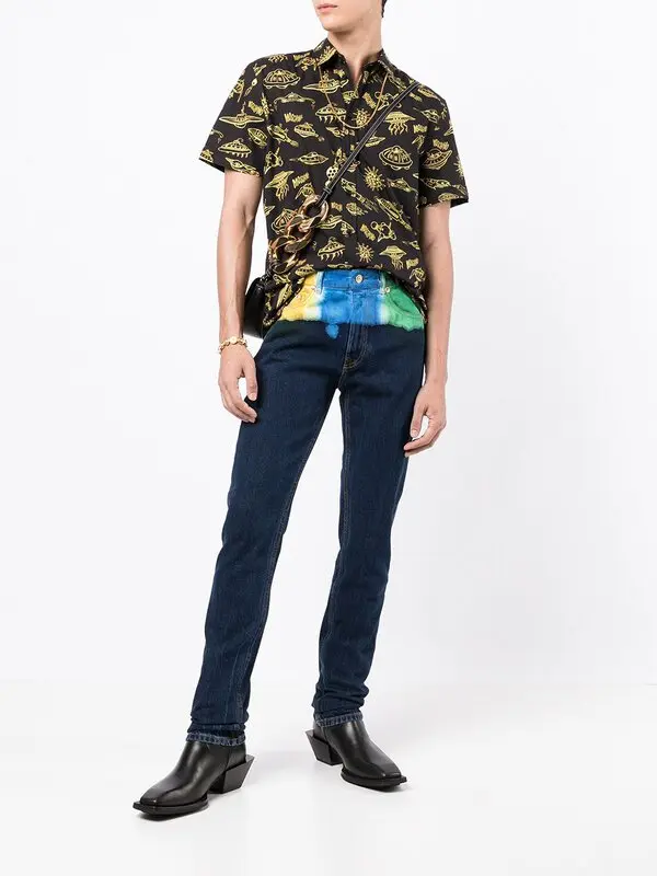 Versace Colour-block Jeans