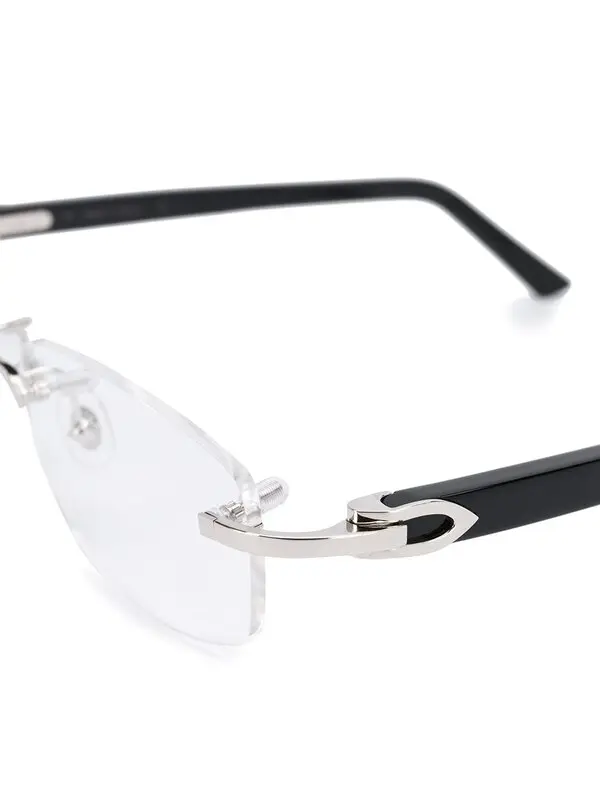 Cartier Rectangular-frame Glasses