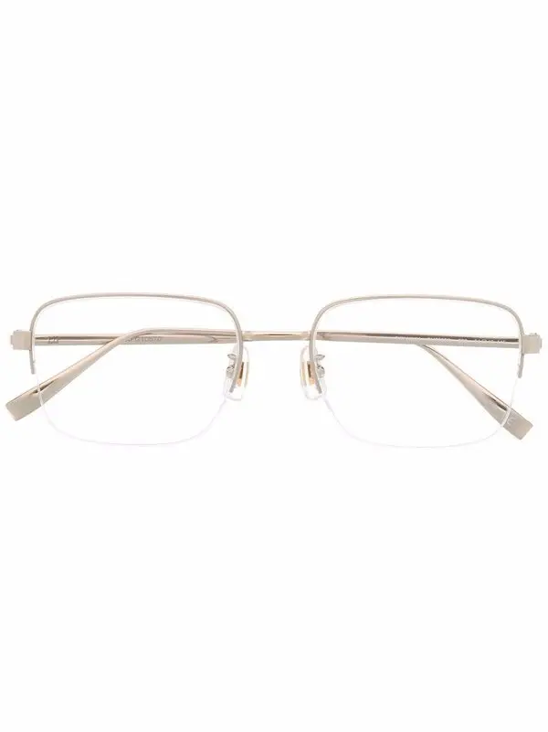 Dunhill Rimless Rectangular Eyeglasses