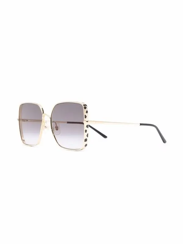 Cartier Panther-pattern Sunglasses