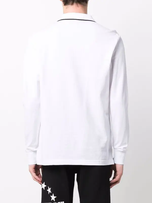 Philipp Plein Logo Embroidered Polo Shirt