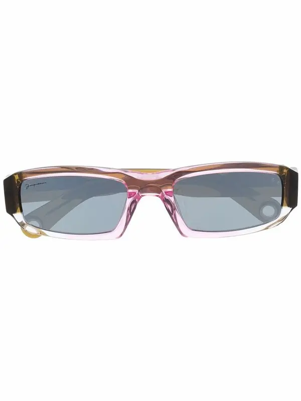 Jacquemus Square Frame Sunglasses - Green