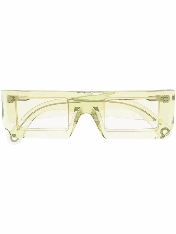 Jacquemus Square Frame Sunglasses - Green