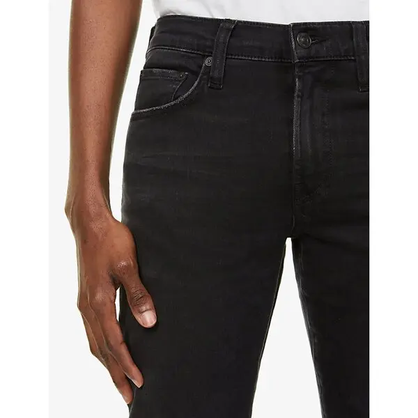Citizens Of Humanity London Slim-fit Tapered Stretch-denim Jeans - Dark Storm
