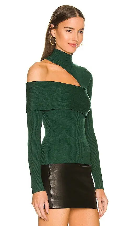 Nbd Kiera Sweater - Forest Green