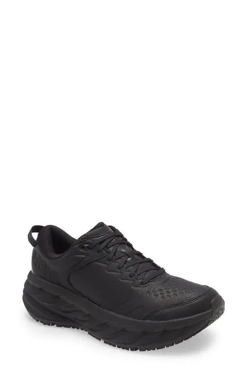 HOKA® Bondi Sr Sneaker - Black/black
