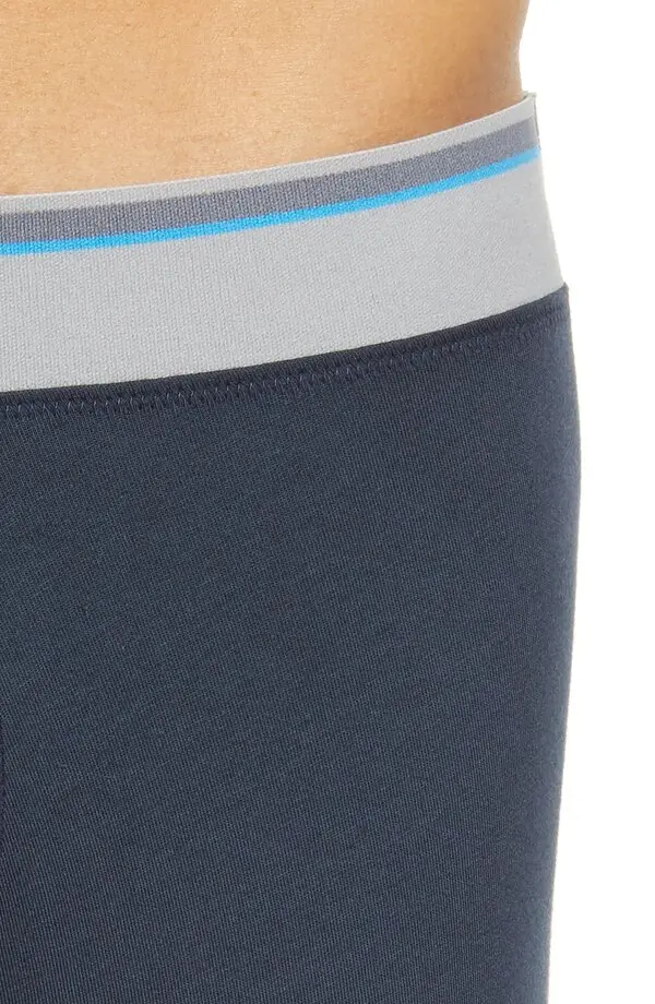 Mack Weldon 18-hour Jersey Boxer Briefs - Blue Night