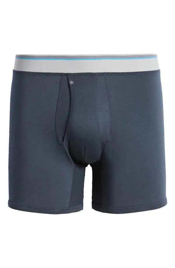Mack Weldon 18-hour Jersey Boxer Briefs - Blue Night