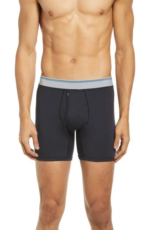 Mack Weldon 18-hour Jersey Boxer Briefs - True Black