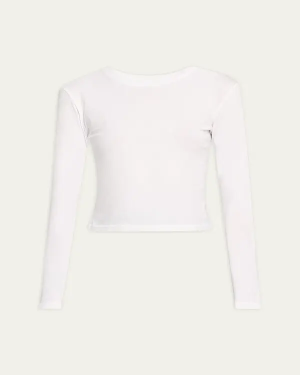 AMO Babe Cropped Cotton Tee