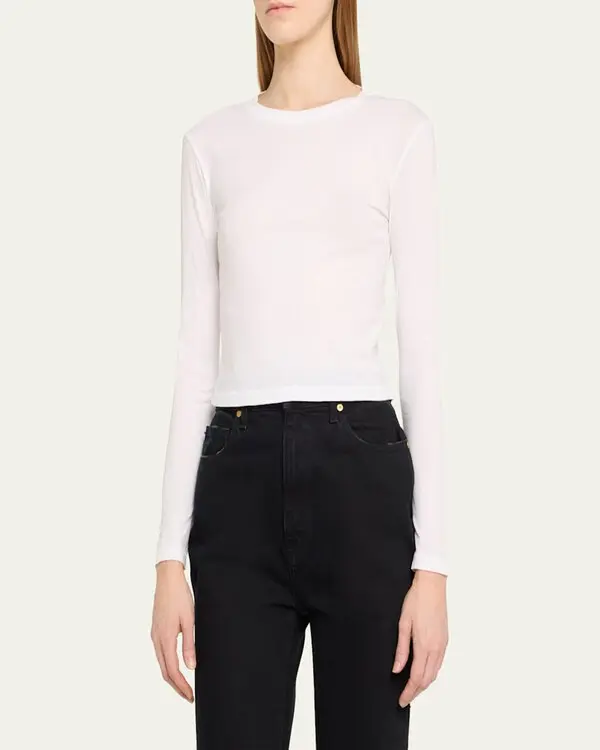AMO Babe Cropped Cotton Tee