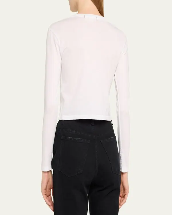 AMO Babe Cropped Cotton Tee