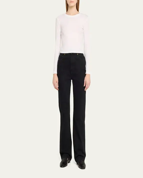 AMO Babe Cropped Cotton Tee