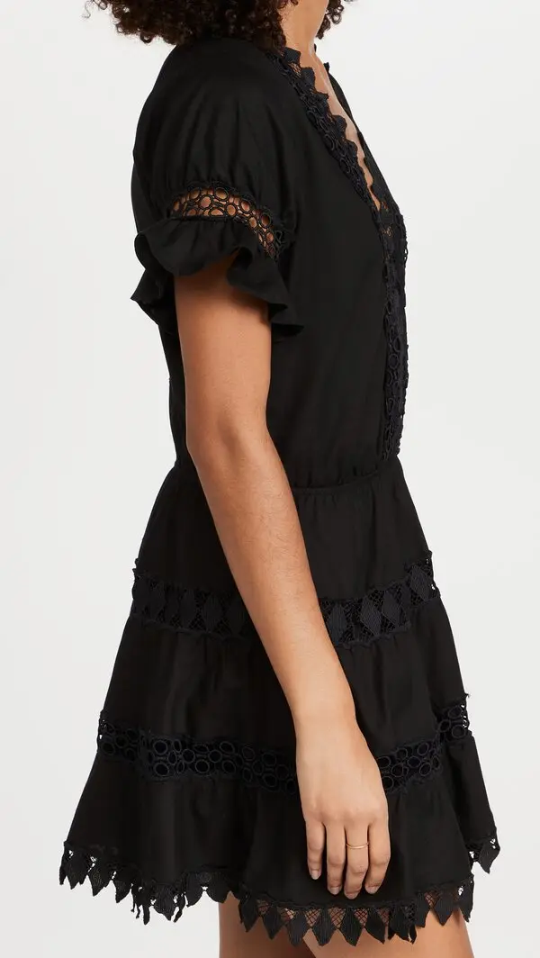 Peixoto Ora Dress in Black - Size L