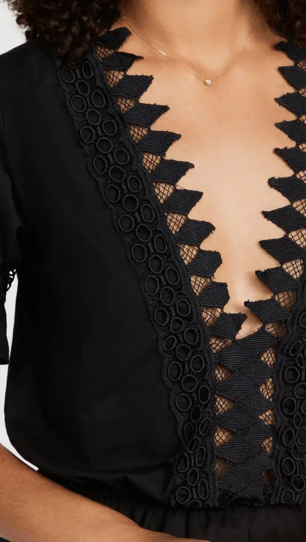 Peixoto Ora Dress in Black - Size L