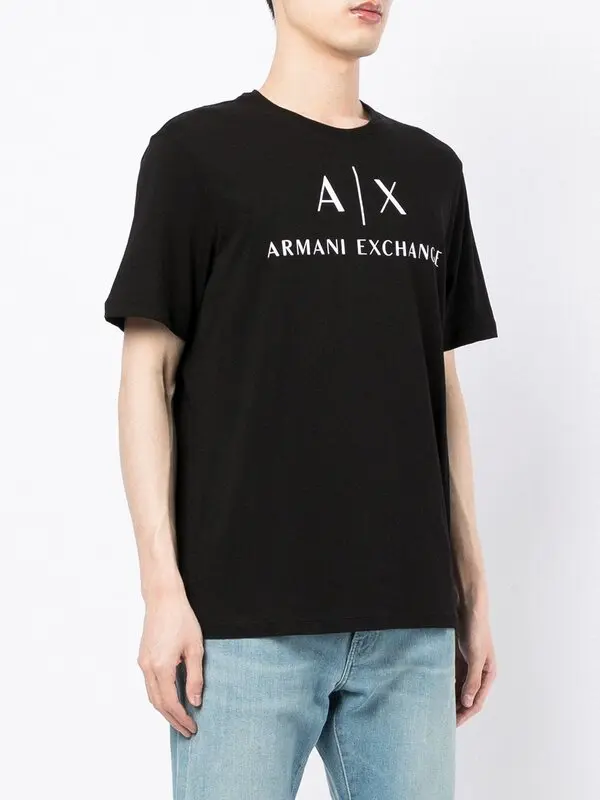 Armani Exchange Logo-print Cotton T-shirt