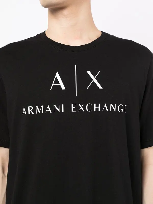 Armani Exchange Logo-print Cotton T-shirt