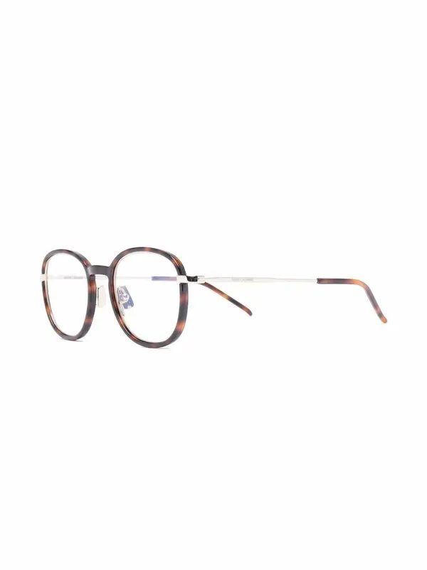 Saint Laurent Tortoiseshell-frame Glasses