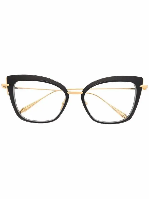 Dita Amorly Cat-eye Glasses - Black