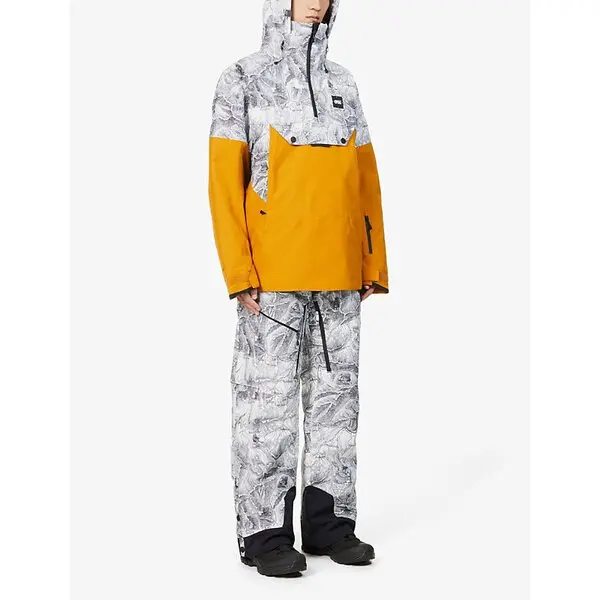 PICTURE ORGANIC CLOTHING Anton Graphic-print Recycled Polyester-blend Hooded Ski Jacket