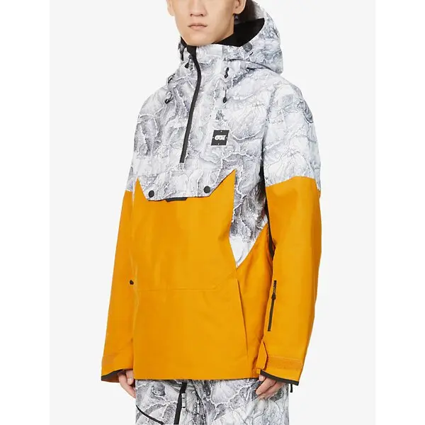 PICTURE ORGANIC CLOTHING Anton Graphic-print Recycled Polyester-blend Hooded Ski Jacket