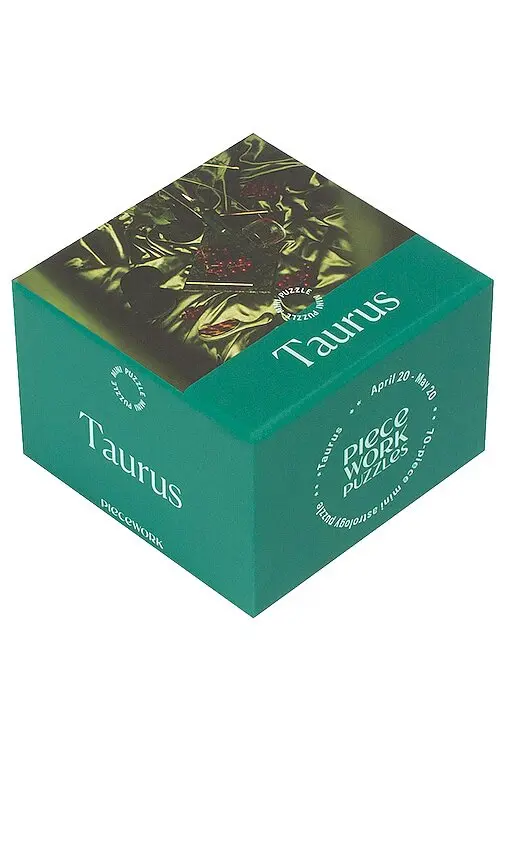 PIECEWORK Mini Puzzle In Green - Taurus