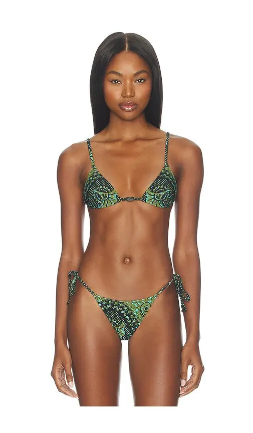 TROPIC OF C Equator Bikini Top - Sand Block