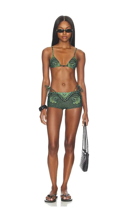 TROPIC OF C Equator Bikini Top - Sand Block