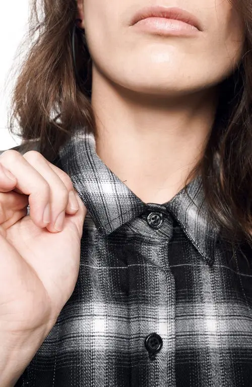 WILDFANG The Essential Plaid Flannel Button-up Shirt