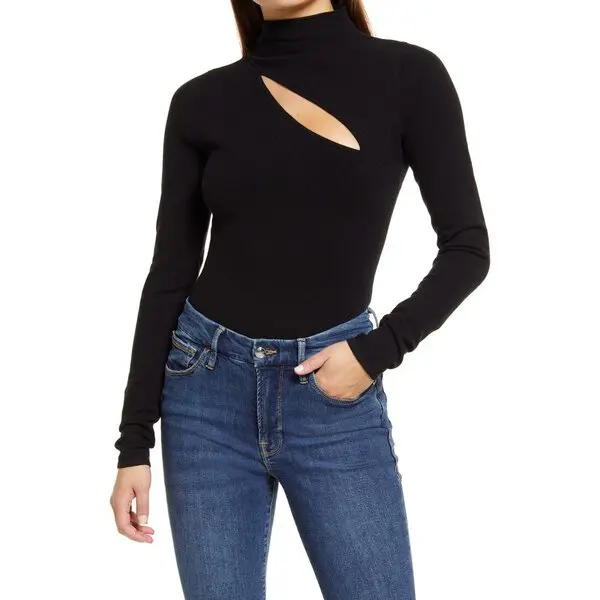 Good American Slit Neck Bodysuit