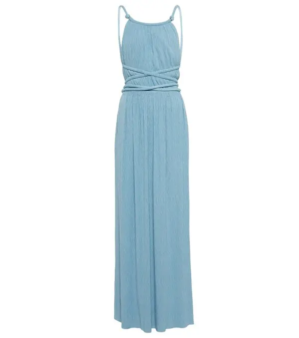 Simkhai Lillee Open-back Maxi Dress