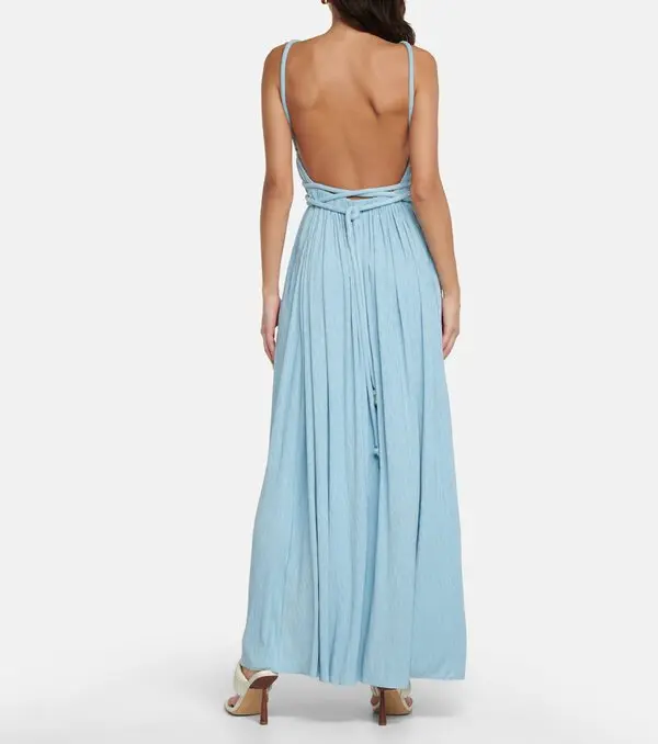 Simkhai Lillee Open-back Maxi Dress