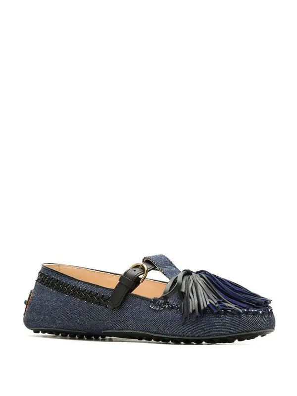 TOD'S Gommino Denim Loafers
