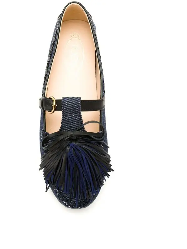 TOD'S Gommino Denim Loafers