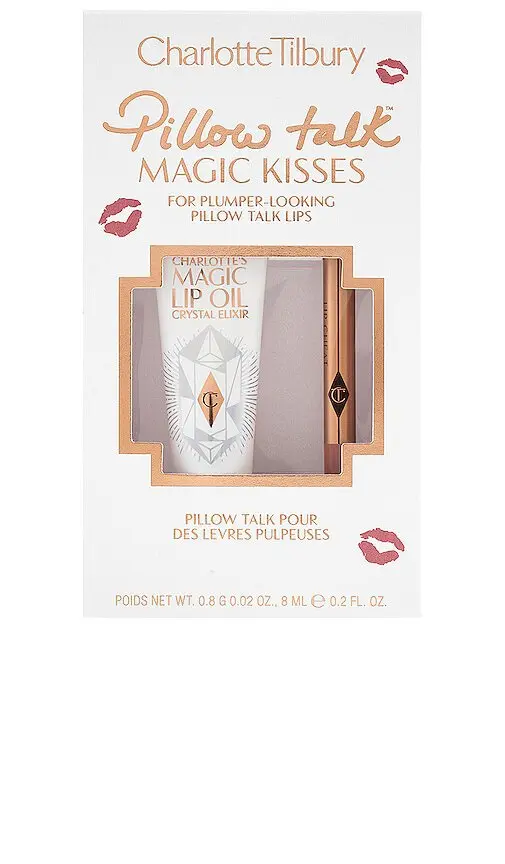 Charlotte Tilbury Pillow Talk Magic Kisses Set In Nude
