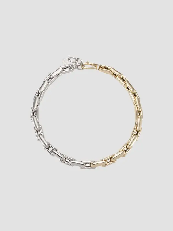 Lauren Rubinski Two-tone 14k Chain Necklace - Gold