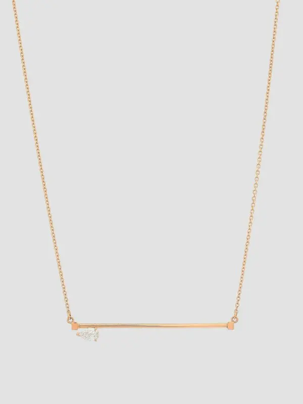 REPOSSI Serti Sur Vide 18k Gold & 0.30 Tcw Diamond Pendant Necklace - Rose Gold