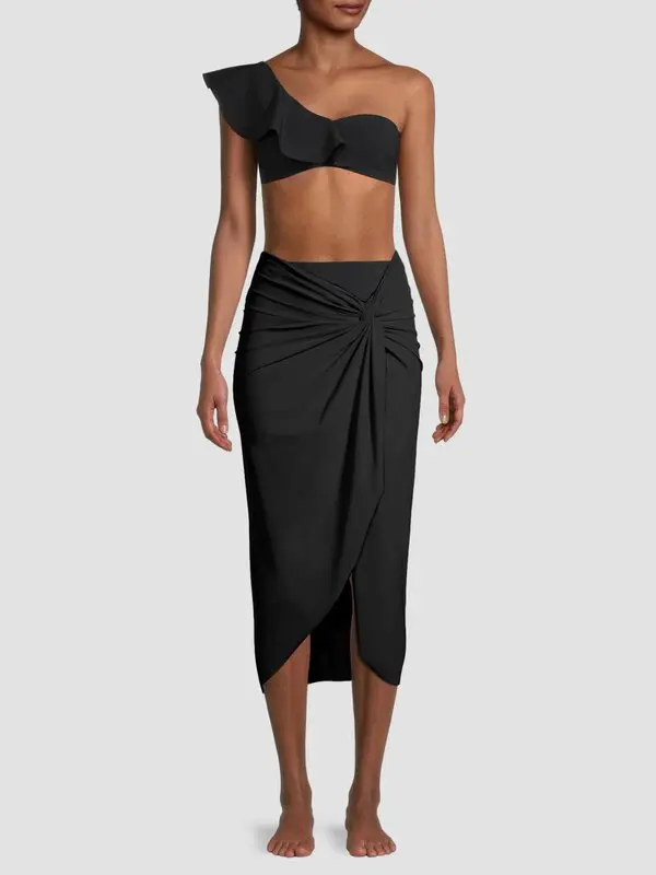 Chiara Boni La Petite Robe Aza Twist Coverup Skirt