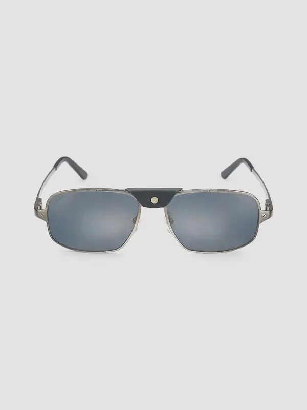 Cartier Santos De 60mm Pilot Sunglasses